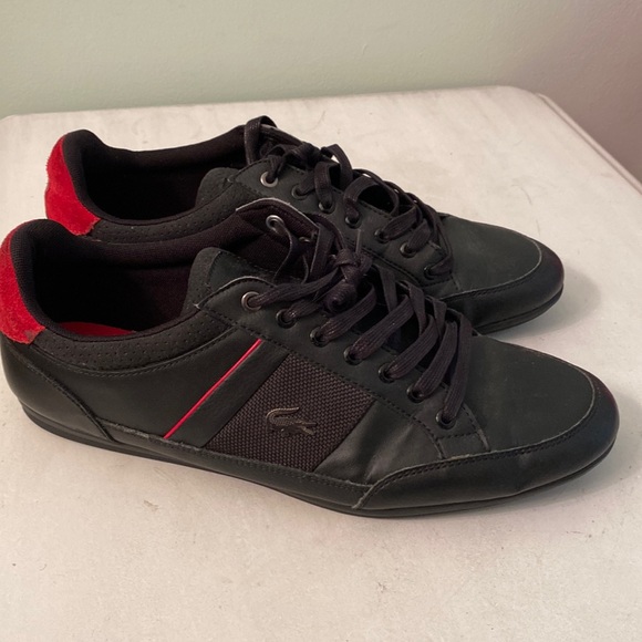 Lacoste | Shoes | Lacoste Black Shoes | Poshmark